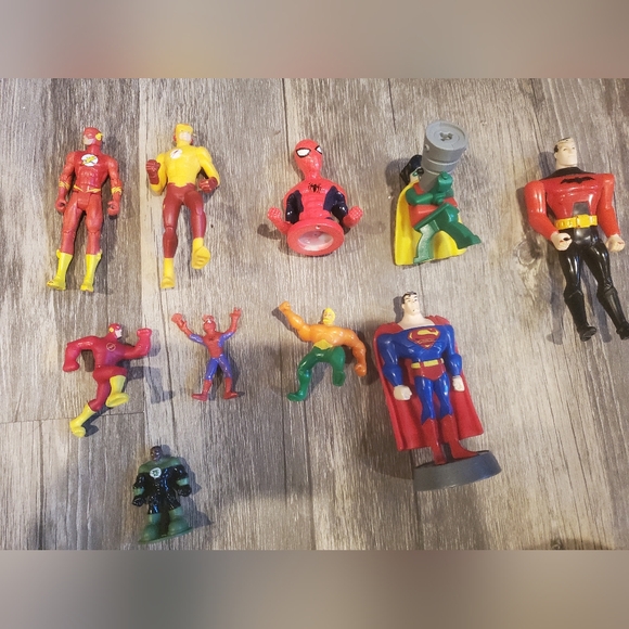 Marvel | Toys | Action Figures Total Flash Superman Spiderman Robin ...